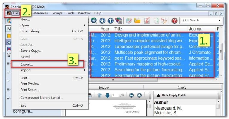 如何将EndNote书目与全文导入Mendeley？ – 检索课与数据库学术工具应用