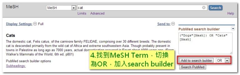 用 MeSH 查找 PubMed ─ MeSH应用实例 – 检索课与数据库学术工具应用