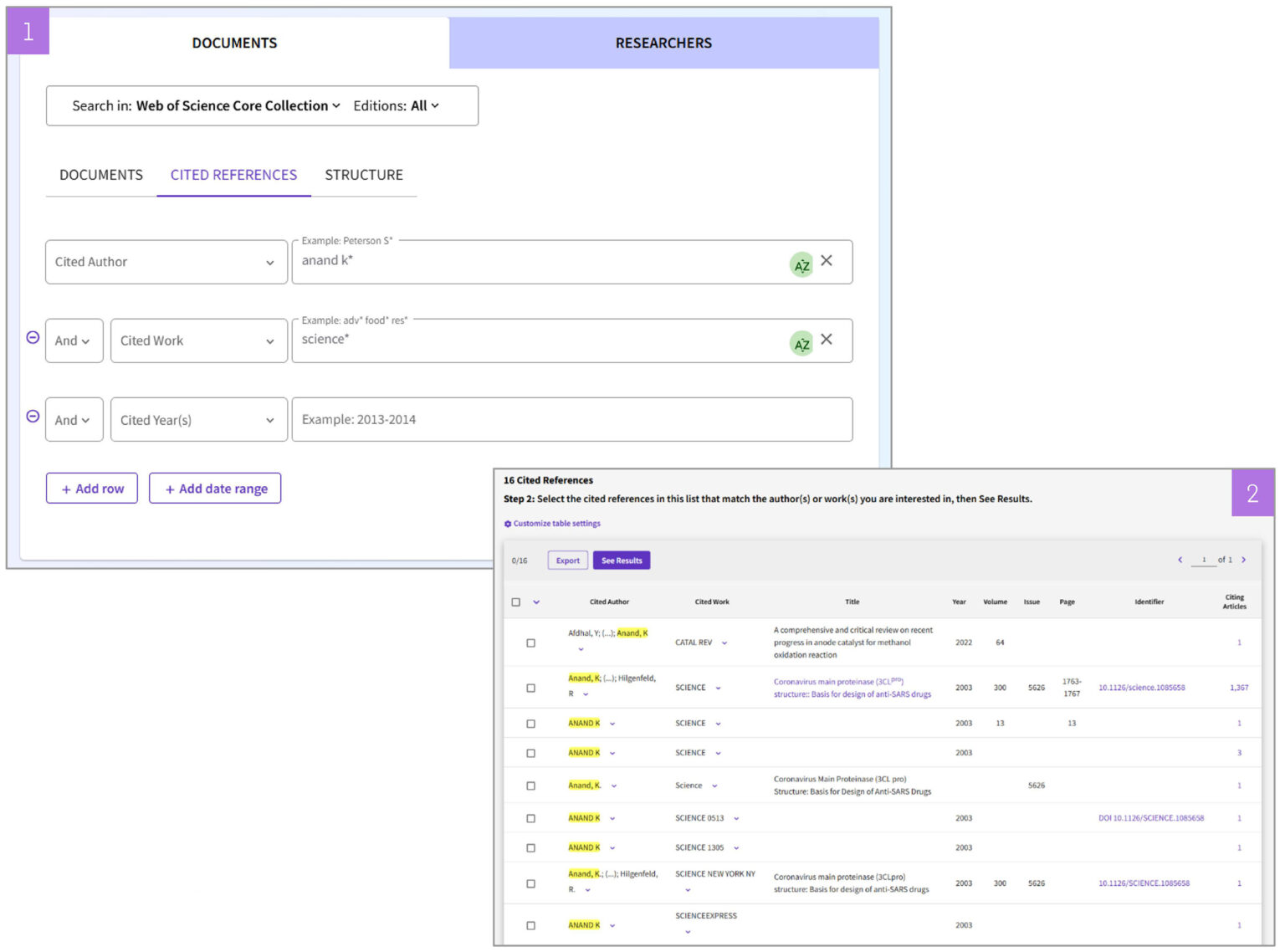 Web of Science 快速参考指南 – 检索课与数据库学术工具应用